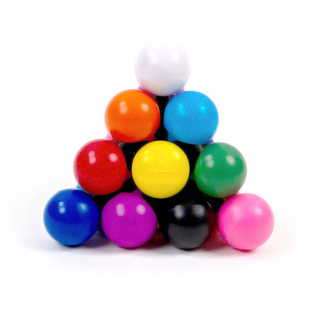 Meffert's Pyraminx Marble Logikspiel für Kinder und Erwachsene