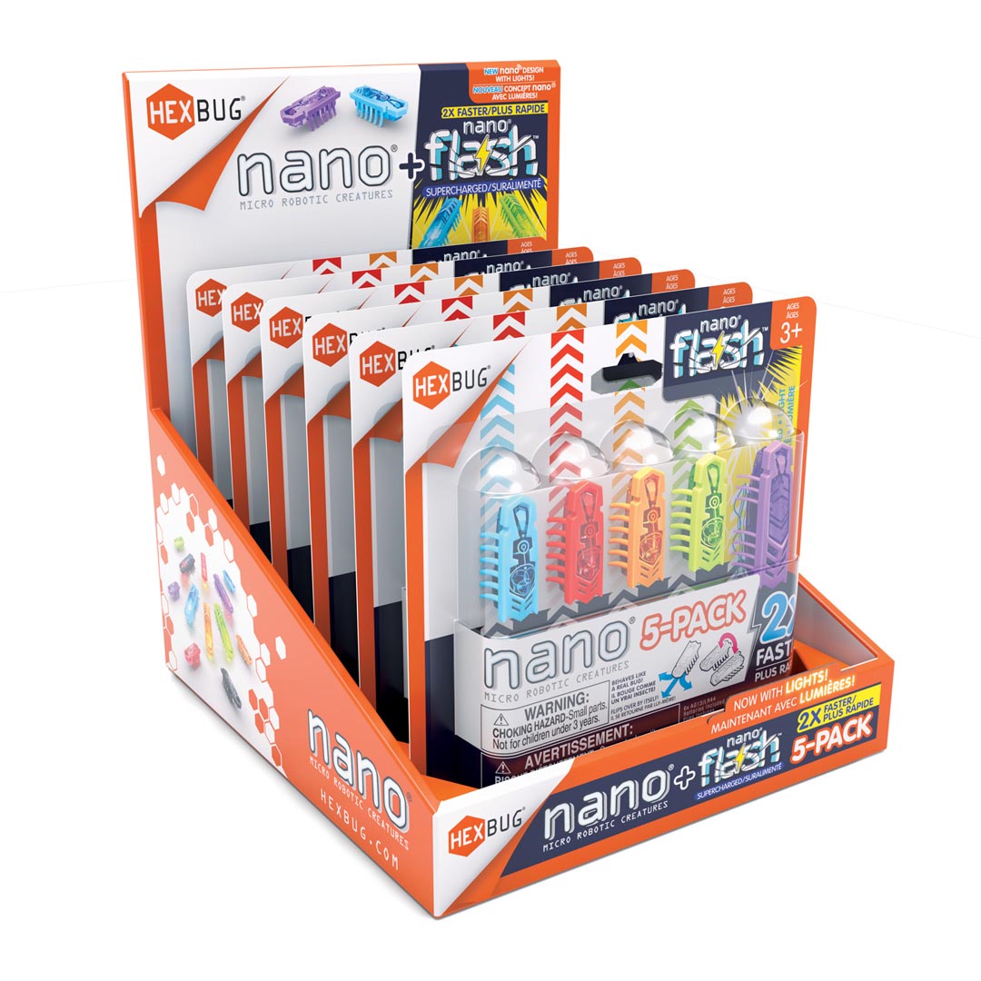 HEXBUG Nano + Flash 5-Pack