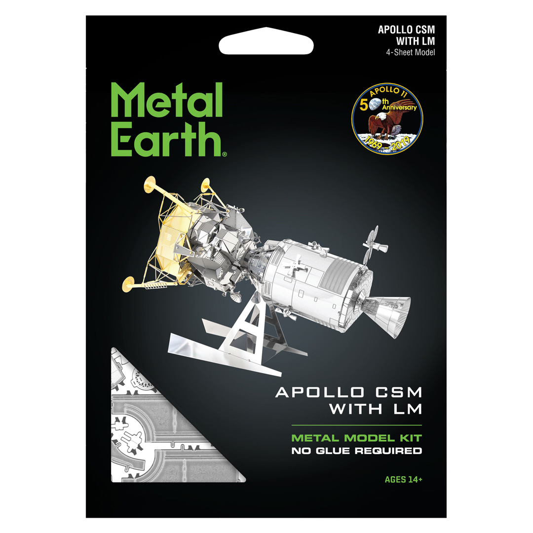 Metal Earth Apollo CSM + LM 3D-Metall-Bausatz